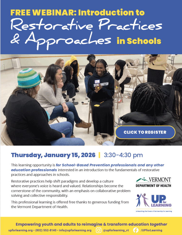 Introduction to Restorative Practices and Approaches in Schools Webinar ...